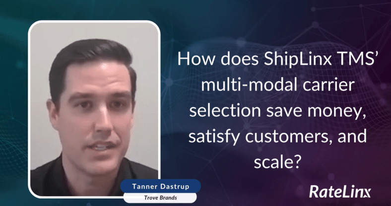 How does ShipLinx TMS' multi-modal carrier selection save money ...